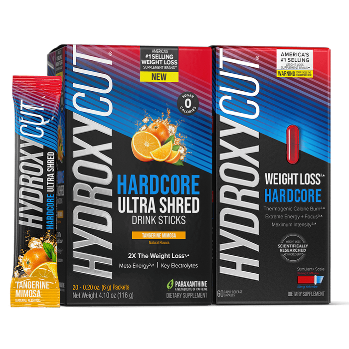 Hydroxycut Hardcore - Weight Loss Supplements for Men & Women