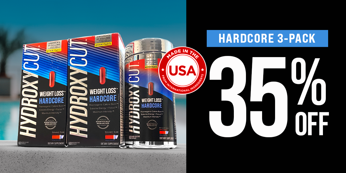Hydroxycut Hardcore - Weight Loss Supplements for Men & Women