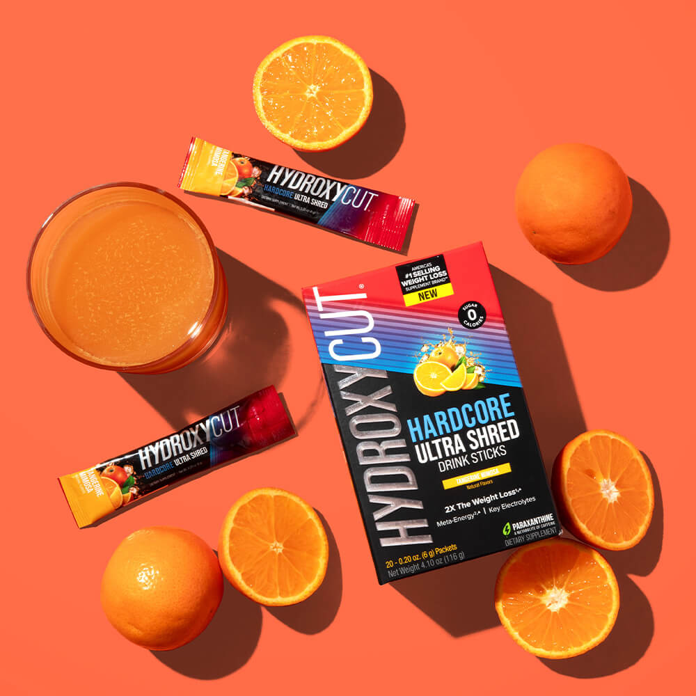 Hardcore Ultra Shred Drink Sticks [Paraxanthine, B Vitamins ...