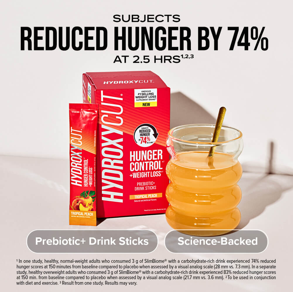 Hydroxycut Hunger Control +Weight Loss Drink Sticks