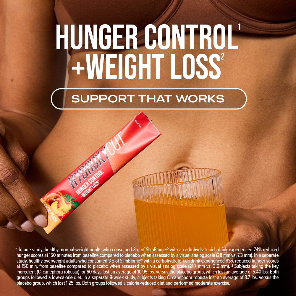Hydroxycut Hunger Control +Weight Loss Drink Sticks