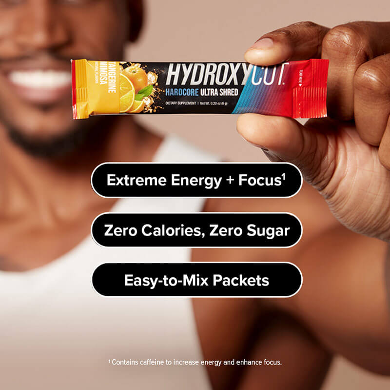 Hardcore Ultra Shred Drink Sticks 3-Pack